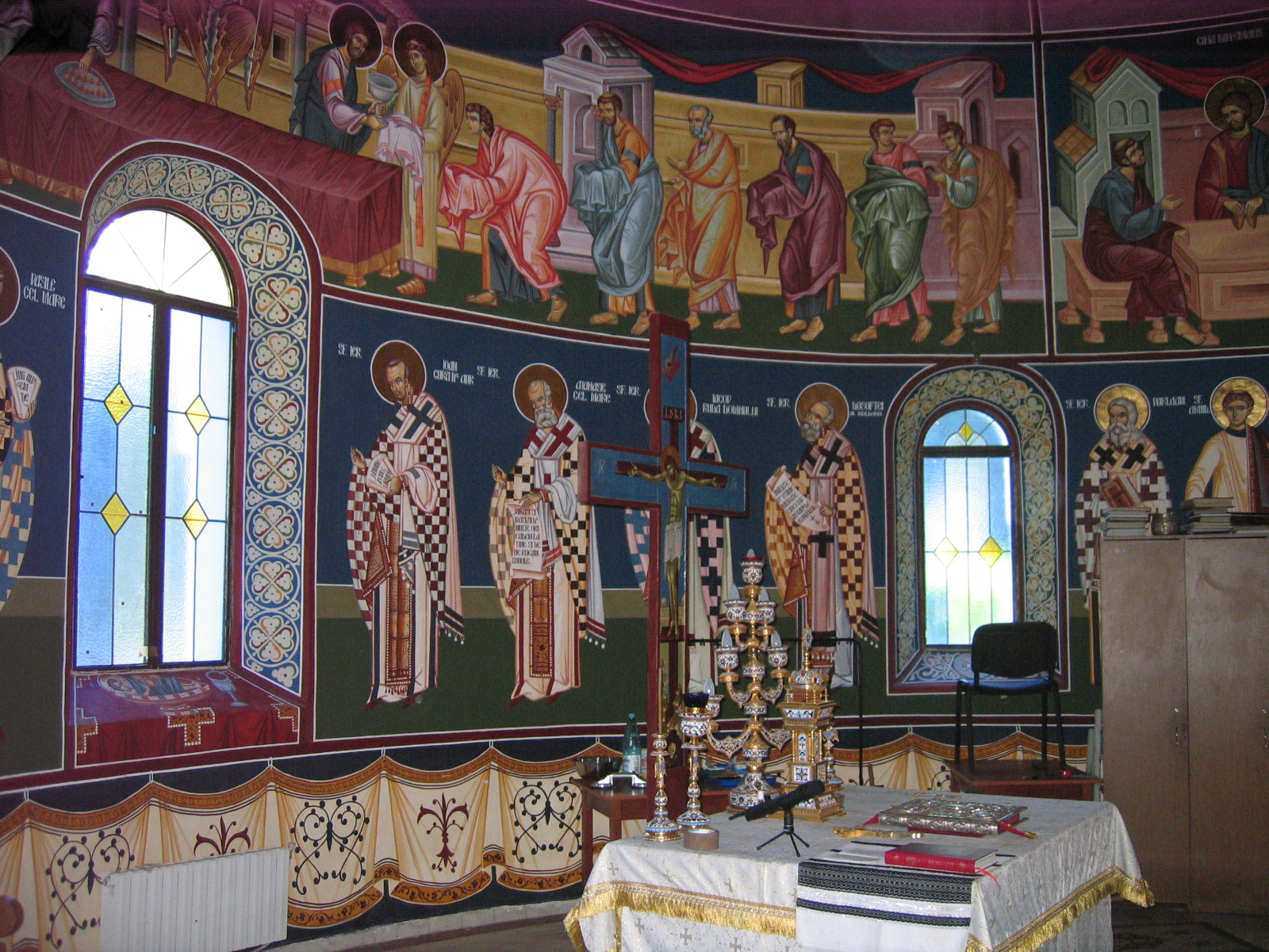 Vitraliu biserica Iasi